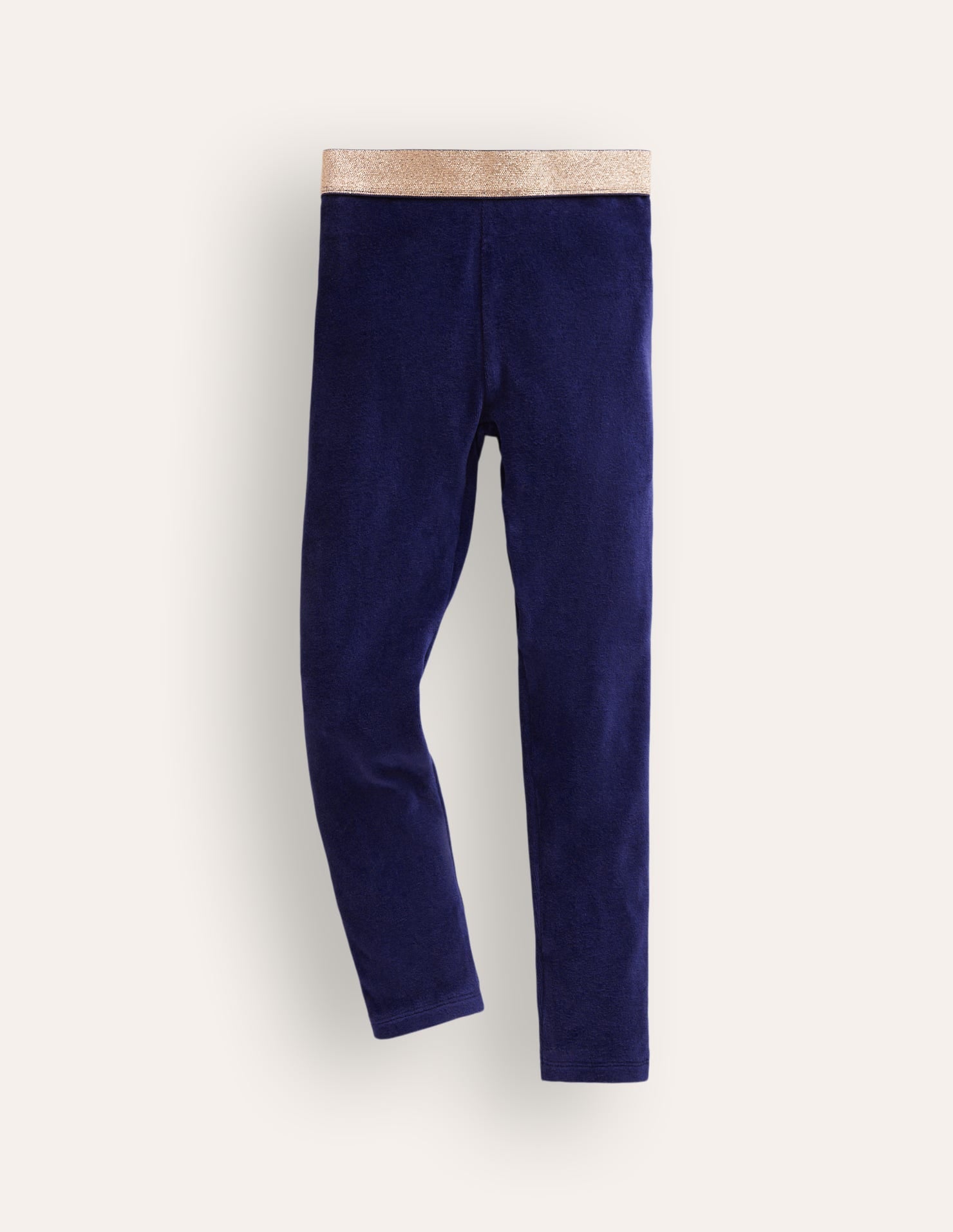 Velvet Leggings-College Navy | Boden UK