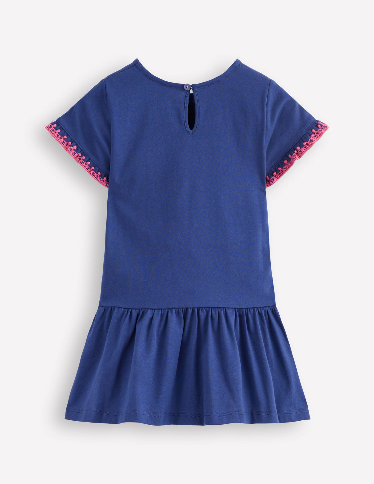 Dropped Sleeve Tunic-Navy | Boden Global
